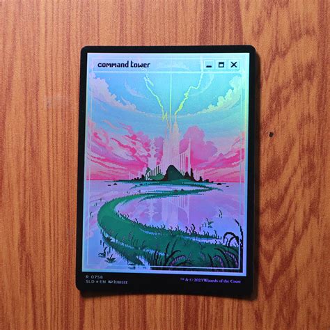 Command Tower 758 Secret Lair Drop Sld Foil Magic The Gathering