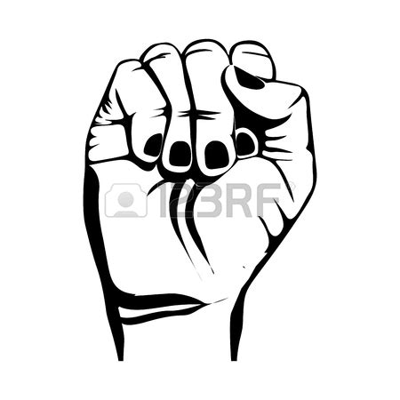 Clenched Fist Drawing At GetDrawings Free Download