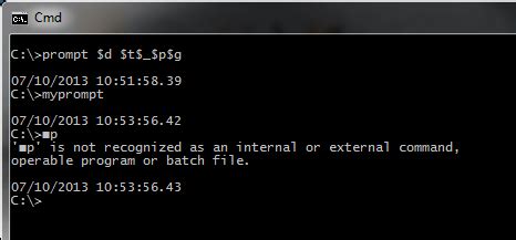 How Can I Issue The Prompt Command From A Batch File In A Windows Command Prompt Super User