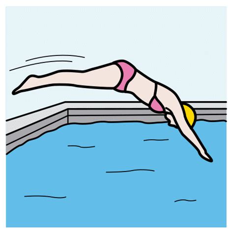 dive headfirst in in ARASAAC · Global Symbols