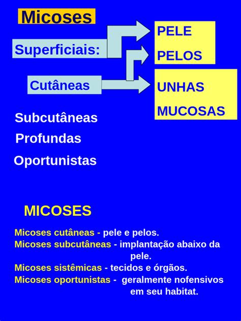 Micoses Tipos E Tratamentos Eficazes Pdf