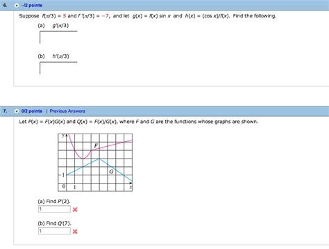 solved suppose f pi 3 5 and f pi 3 7 and let g x