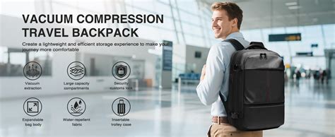 Vacuum Backpack Travel Vacuum Compression Travel Backpack