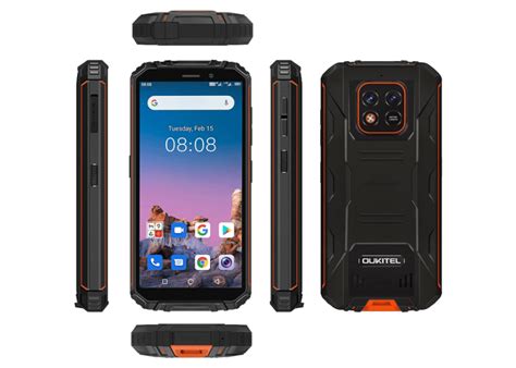 მობილური ტელეფონი Oukitel Wp18 Black Orange 4 Gb 32 Gb
