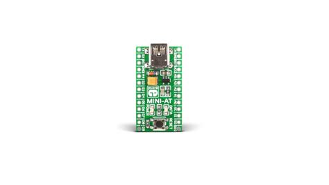 mikroe 671 brand rex mini at board 5v microcontroller development