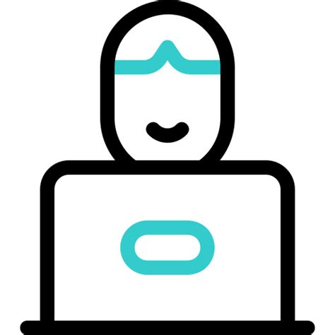 Laptop Basic Accent Outline Icon