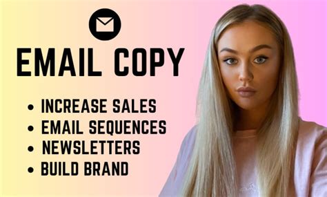 Write Engaging Emails That Convert Into Sales By Giuliabellucci Fiverr