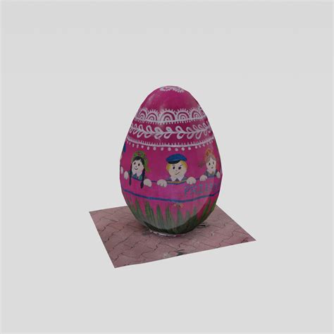 3d Easter Egg Model Turbosquid 2060847