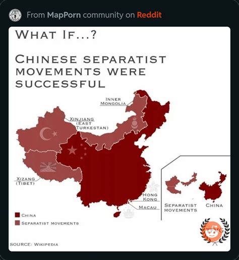 If Separatist Movements Were Successful Map Leelamaps