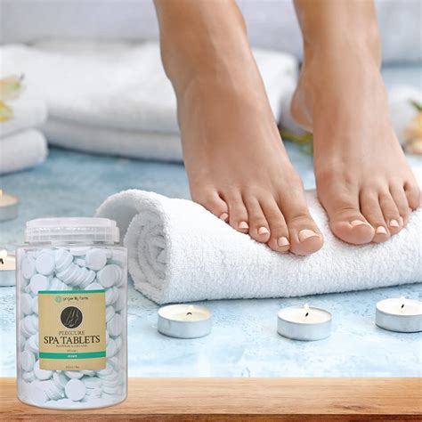 Botanicals Pedicure Spa Tablets Natural And Organic Replenishes
