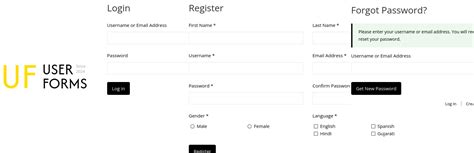 user forms wordpress plugin