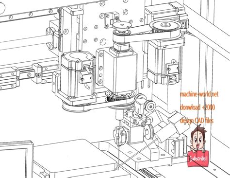 3d File Industrial 3d Model Cnc Machining Machine 🧞‍♂️・3d Printable Model To Download・cults