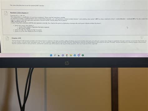 Solved Question 1 An Exercise In Chapter 3 Explained That Chegg Com