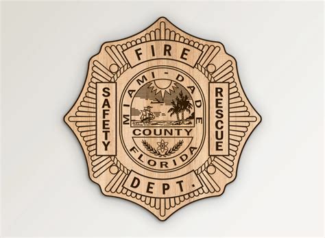 Miami Dade Florida Fire Department Emblem Svg Vector Files Vector911