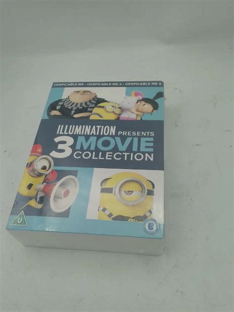 Despicable Me Trilogy Movie Triple Film Collection Dvd Part 1 2 3 Uk