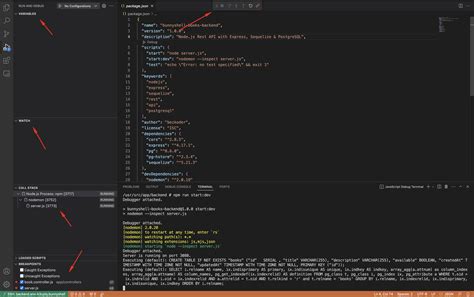 Debug Nodejs