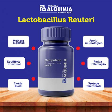 Lactobacillus Reuteri 5 Bilhões Ufc 120 Doses