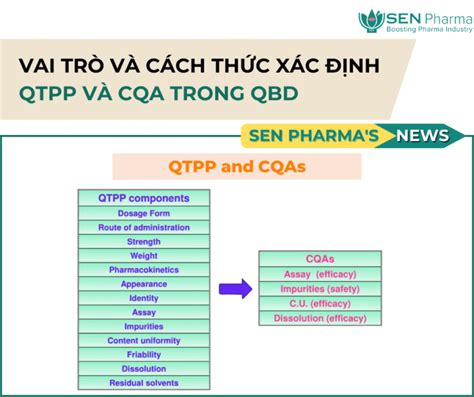 Qtpp And Cqa In Quality By Design