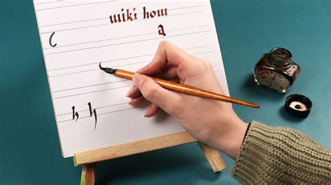 How To Draw A Calligraphy Pen