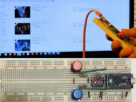 Diy Imu Based Smarttv Controllermouse With Arduino Micro
