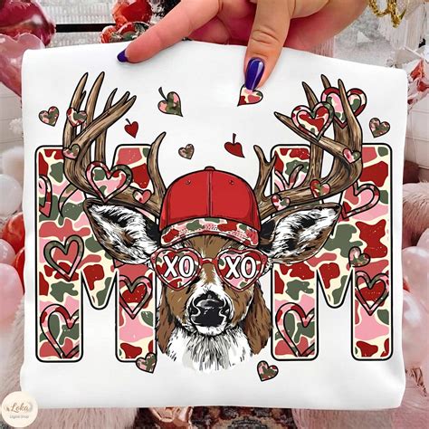 Valentines Day Png Valentine Mom Png Deer Hunting Camouflage Png