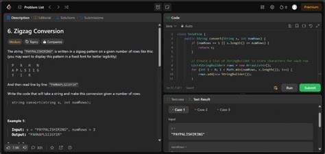 100daysofcodingchallenge Day5 Codingchallenge Codingjourney Zigzagconversion Java