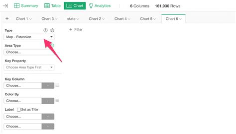 Click The Gear Icon Next To ‘area Type To Open The Map Extension Dialog