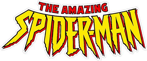 Spiderman Font Amazing Spiderman Logo Spiderman Stickers Spiderman