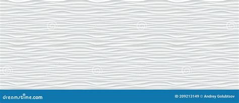 Wall Texture Wave Pattern White Paper Background Vector Modern Seamless Abstract Decor Surface