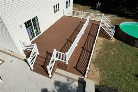 Southampton Timbertech Premier Dark Teak Deck Rdi Railings Cmb General Contractor