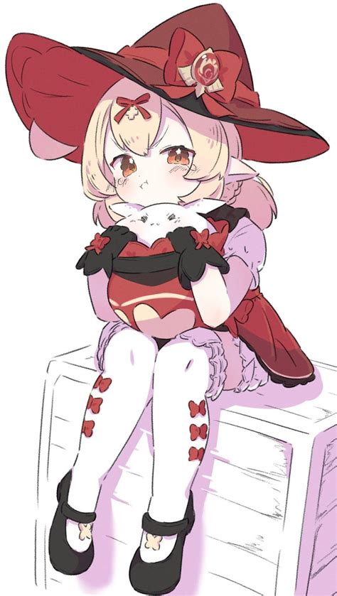 Klee Jumpy Dumpty And Klee Genshin Impact Drawn By Inaririn Danbooru