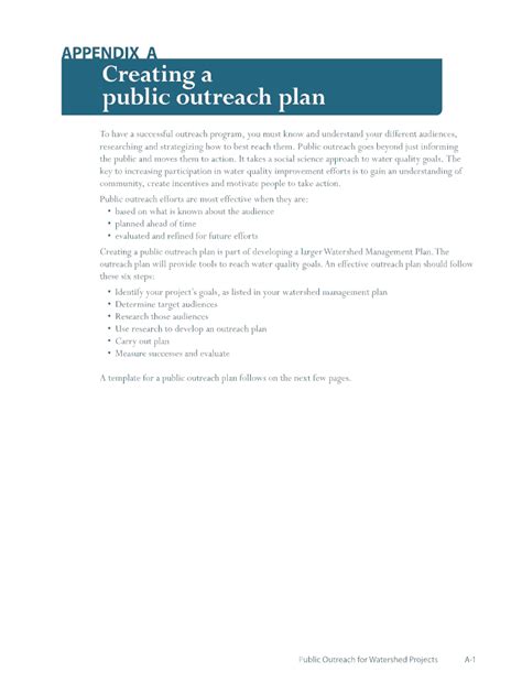Creating A Public Outreach Plan Iowa Department Of Natural Iowadnr Form Fill Out And Sign