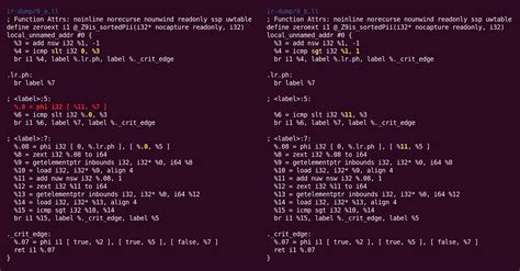 how llvm optimizes a function embedded in academia