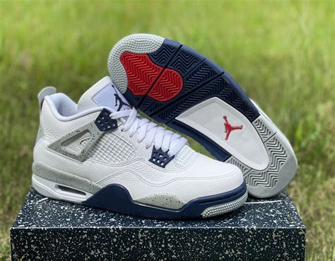 Jordan 4 Midnight Navy” Dh6927 140 Air Jordans Women Sport Sneakers