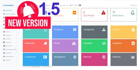 Responsive Warehouse Management System PHP By Monsernet Codester