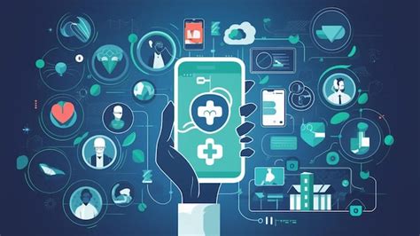 Smart Healthcare Monitoring System Images Premium Ai Generated Image