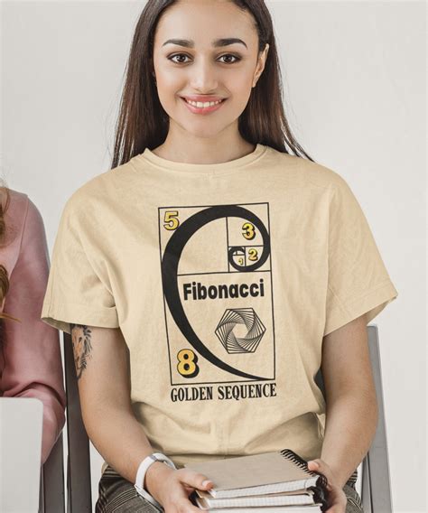 Fibonacci Golden Sequence Tshirt Fibonacci Shirt Golden Ratio Shirt Golden Spiral Fibonacci