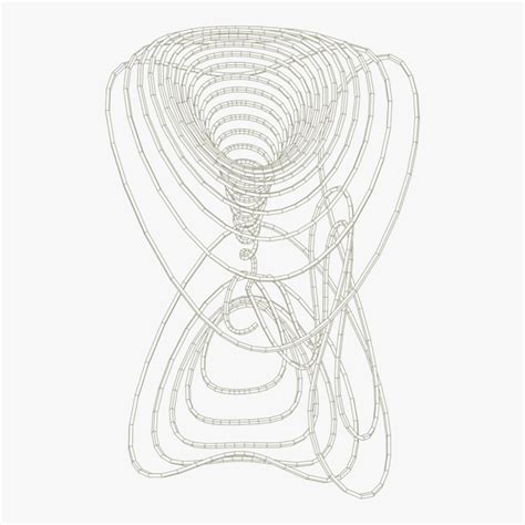 Lorenz Strange Attractor 3d Model 15 Obj Free3d