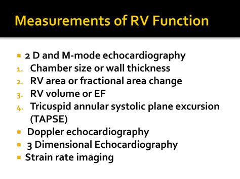 75574537 Assessment Of Right Ventricular Functionppt