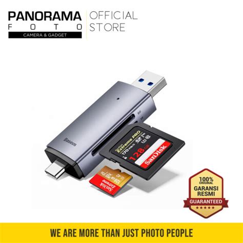 Baseus Card Reader Usb 30 Type C To Sd Tf High Speed 2in1 Otg Adapter Panorama Foto