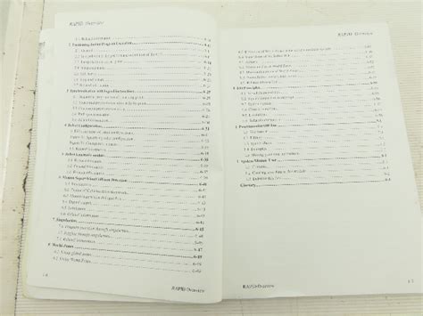 Abb 3hac 7774 1 Robotic Programming Field Tech Rapid Reference Data System Lot2 Bullseye