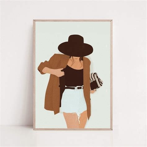 Tranh Canvas Treo T Ng In H Nh C G I Phong C Ch Hi N I Chiaki Vn