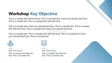 Workshop Key Objectives Ppt Slide Slidemodel