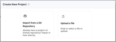 Create A Project Using File Upload Contentstack