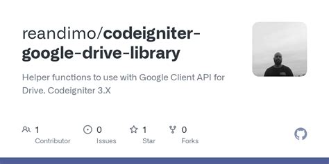GitHub Reandimo Codeigniter Google Drive Library Helper Functions To Use With Google Client