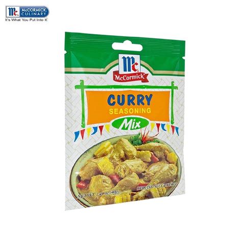 Mccormick Curry Seasoning Mix 40g Shopee Philippines