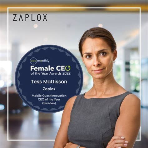 Innovation Zaplox Mobile Guestexperience Technology Womenintech