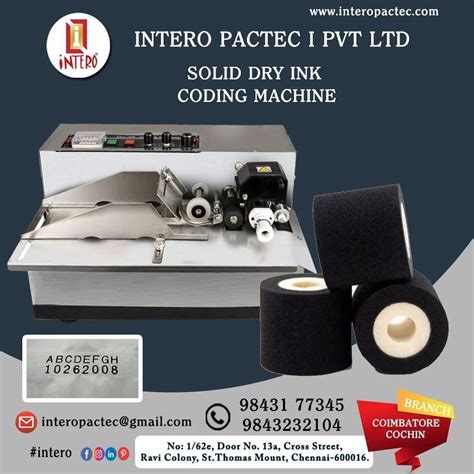 Solid Ink Coding Machine At ₹ 32000 Coding Machine In Coimbatore Id