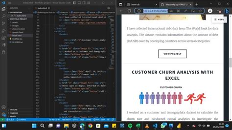 Adetayo Matthew On Linkedin Im Thoroughly Enjoying Building My Portfolio Project Using Vscode And