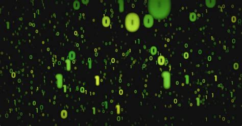 Dynamic Binary Code Matrix Background Animation Free Stock Video